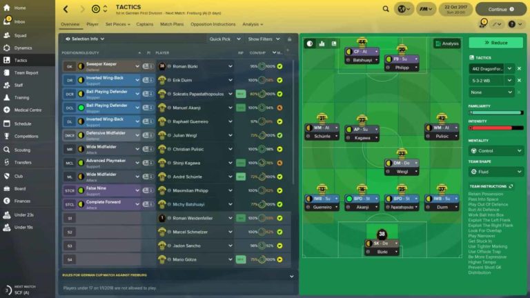 Best FM18 Tactics - Tremendous Football Manager 2018 Tactics Toplist