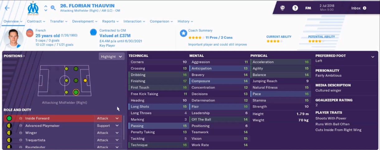 Olympique Marseille FM19 Team Guide - FMBrotherhood