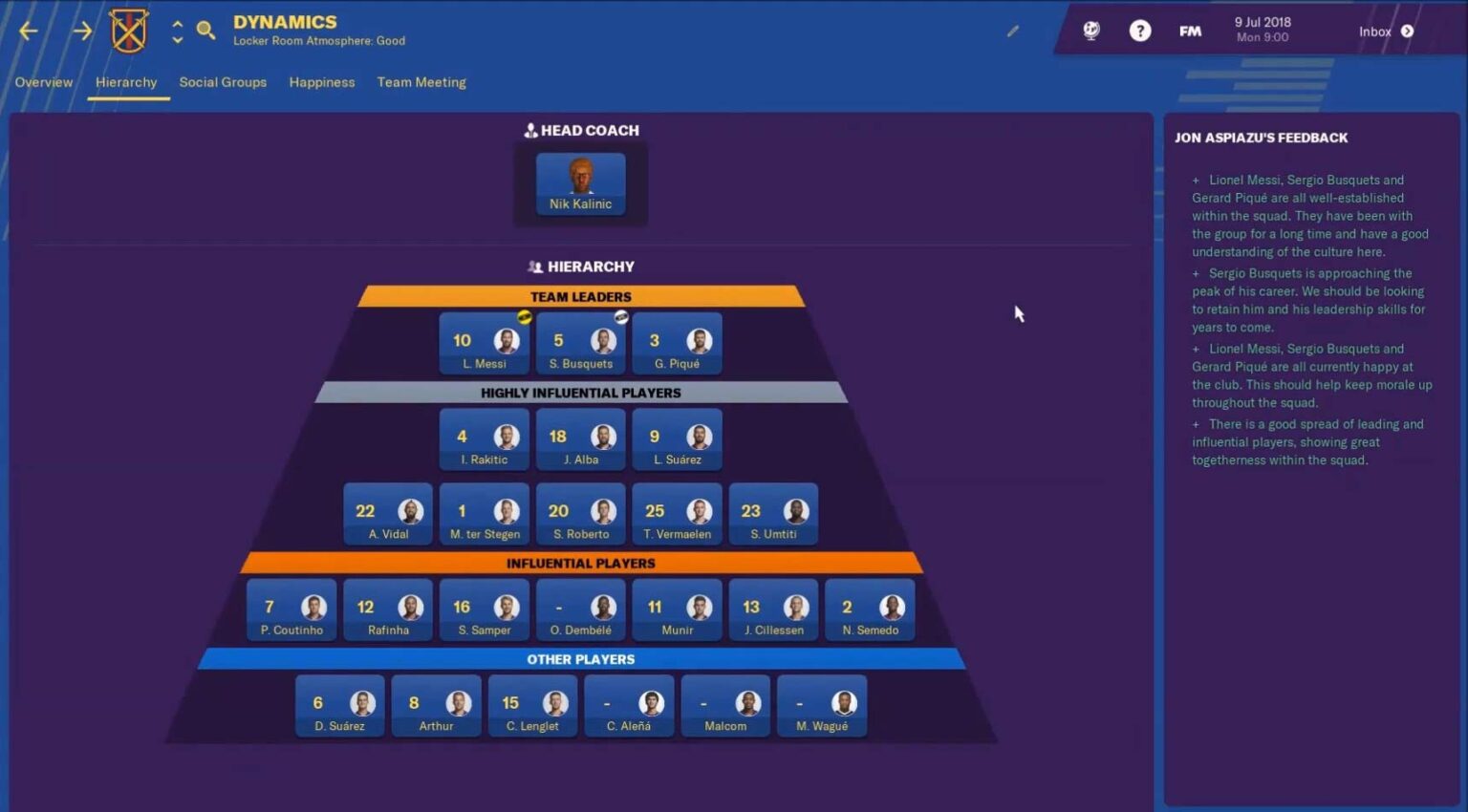 Barcelona FM19 team and tactics guide﻿ - FMBrotherhood