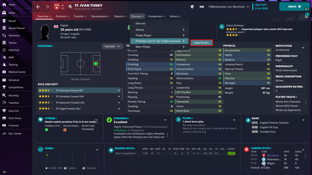How to Unsettle a Player in Football Manager - FMBrotherhood