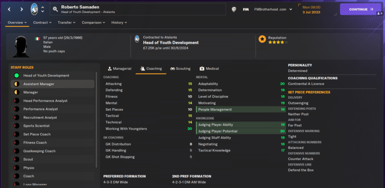 10 Best Assistant Managers in FM24 - FMBrotherhood