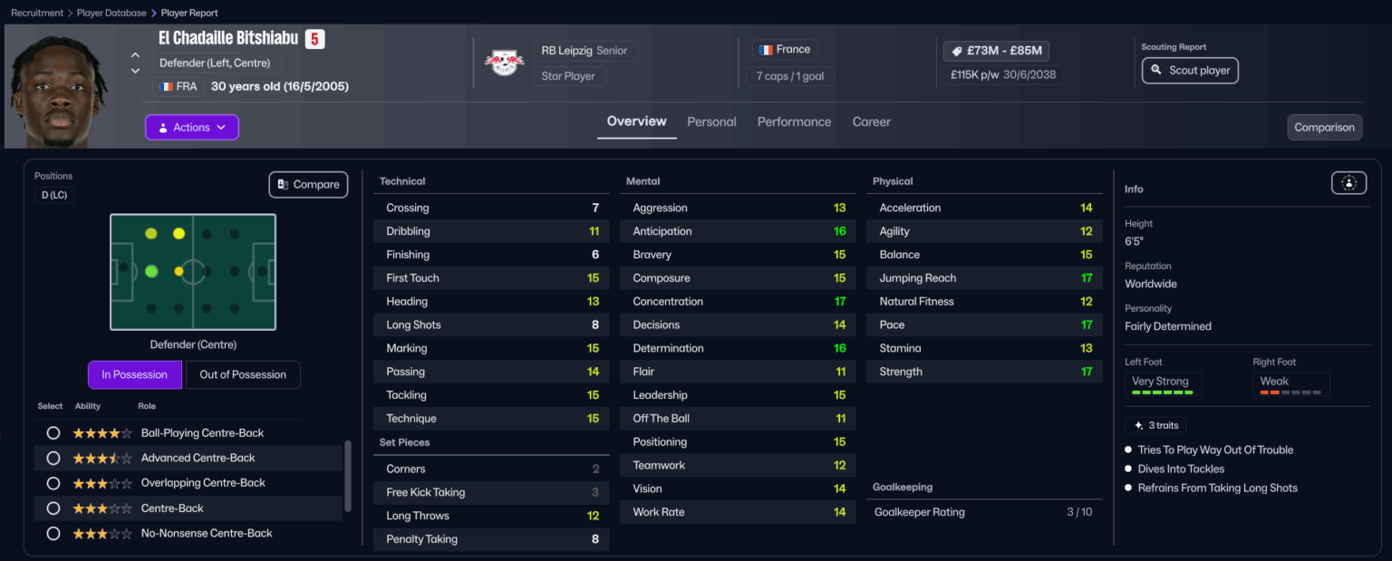 10 Best FM26 Wonderkid CBs You Must Sign! - FMBrotherhood