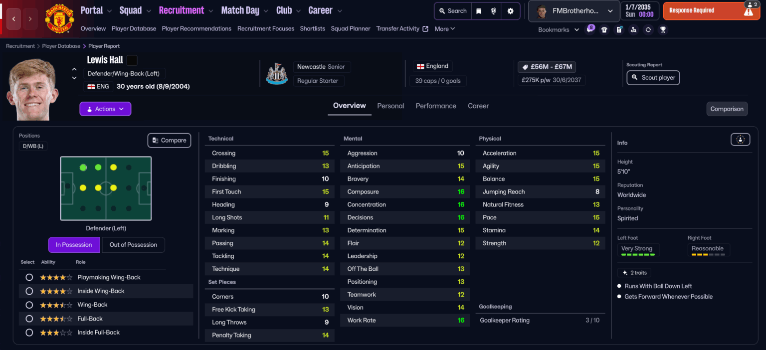 10 Best LB Wonderkids in FM26 You Must Sign! - FMBrotherhood